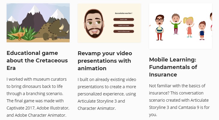 Instructional Design Portfolios – 34 Well-Built Examples (2023 Update)