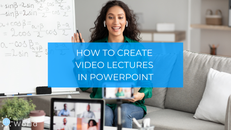 How to Make Video Lectures & Online Courses in PowerPoint