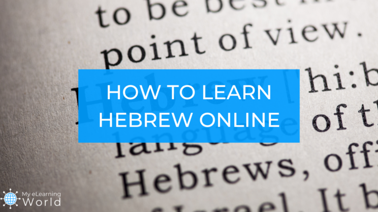 How to Learn Hebrew Online: Best Options for Beginners