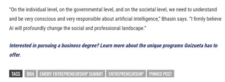 Emory Student Sues University for Suspending Him Over AI Tool It ...